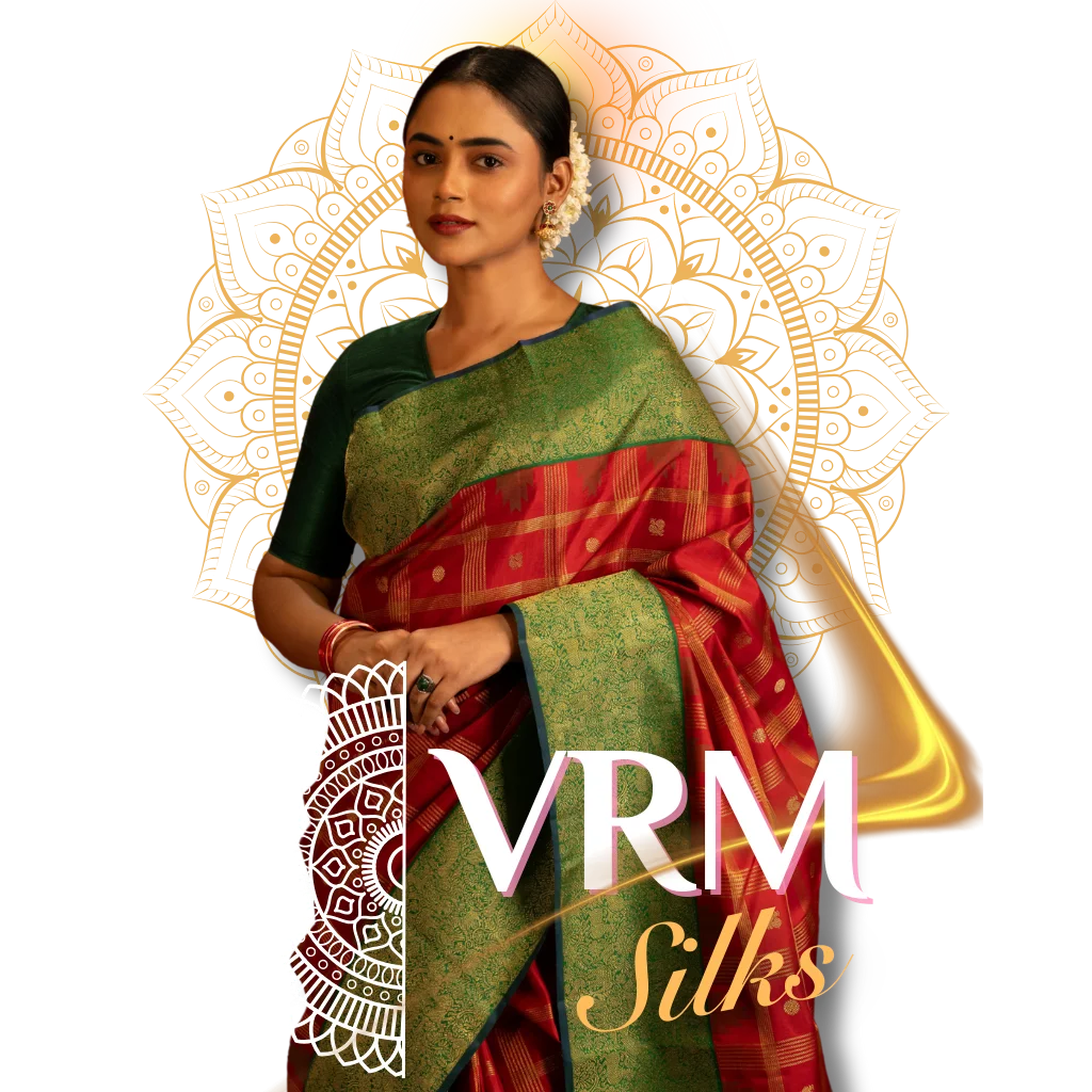 Buy South Indian Silk Sarees USA - Ready-to-Wear | VRM Silks